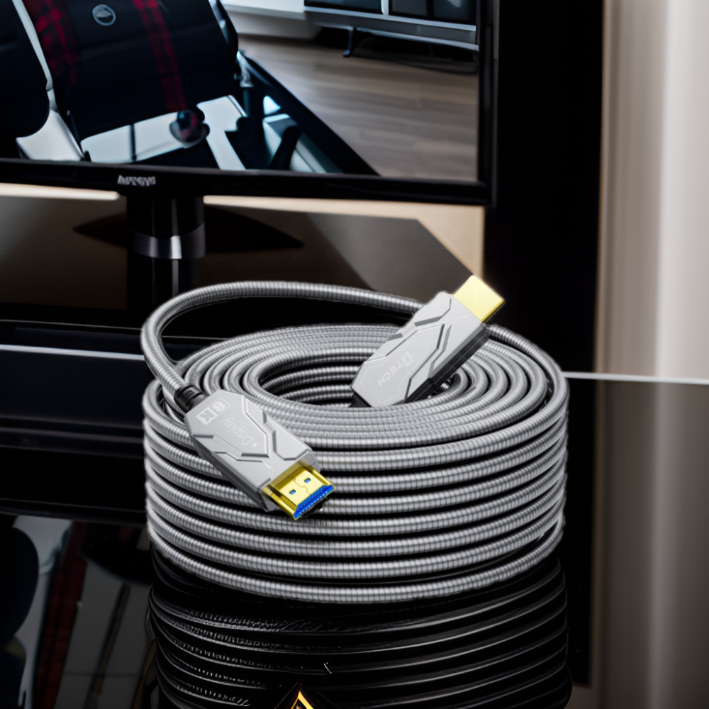 8K HDMI Armor Fiber Optic Cable